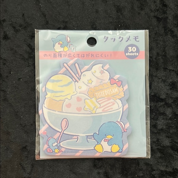 Sanrio | Office | Sanrio Tuxedosam Ice Cream Sticky Notes | Poshmark